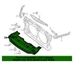 75890-3TA0A - Under Cover - 2013-2015 Nissan Altima | Nissan OEM Parts ...