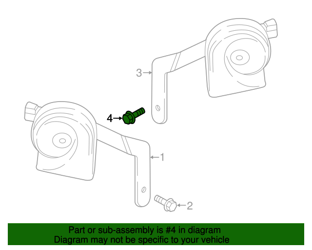 Fog Lamp Assembly Bolt - GM (11547755) | GMPartsNow