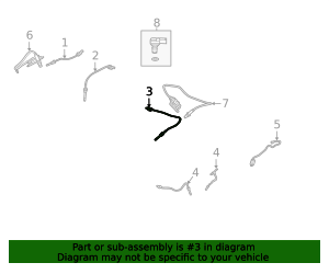 2017-2023 GM Exhaust Temperature Sensor 12683525 GM | GMPartsDirect.com