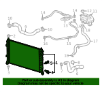 Radiator 86567346 GM | GMPartsDirect.com