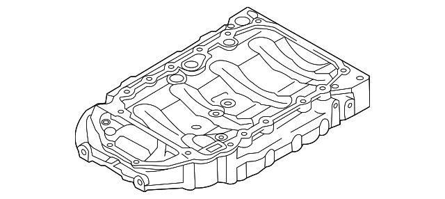 06H-103-603-AQ - Upper Oil Pan 2013-2016 Audi Q5 | Audi OEM Parts