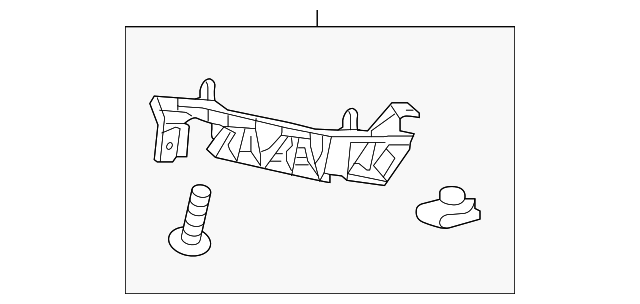 2019-2023 Cadillac XT4 Passenger Side Front Bumper Fascia Guide ...