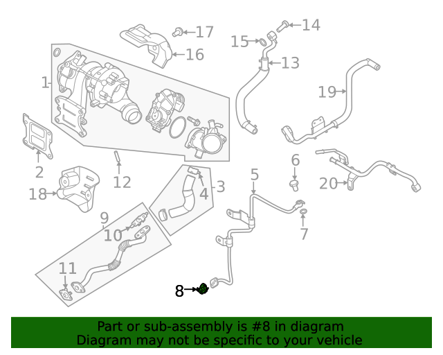 28241-2B710 - Oil Feed Tube Gasket 2014-2023 Kia | Kia.Parts Store