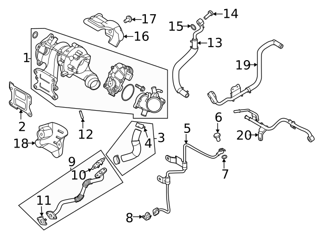 28241-2B710 - Oil Feed Tube Gasket 2014-2023 Kia | Kia.Parts Store