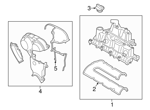 DS7Z-6582-C - Valve Cover 2014-2020 Ford | Group 1 Auto Parts