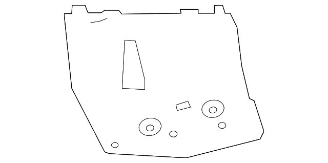 2019-2020 Nissan Murano Headlamp Assembly Lower Bracket - Passenger ...