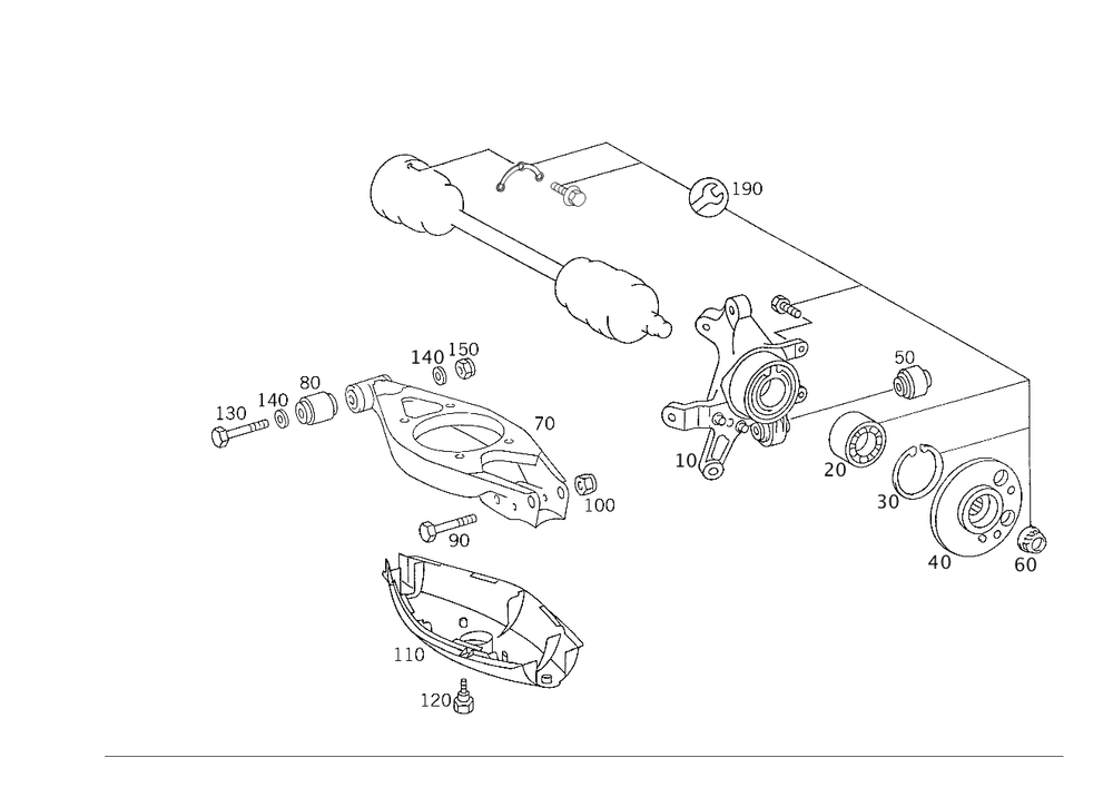 Handle Bar - Part #203-350-00-06 | Mercedes Parts Center
