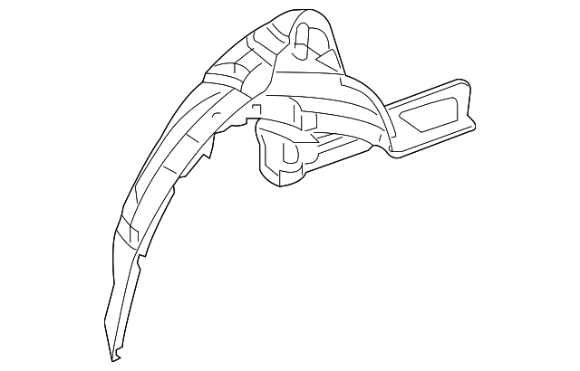 2011-2021 Mopar Inner Wheelhouse 68422951AA | TascaParts.com