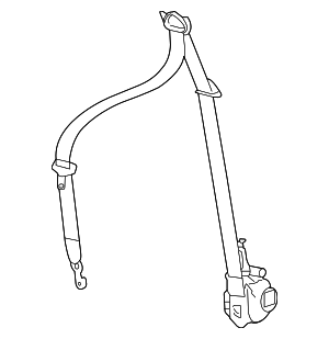 2019-2023 Cadillac XT4 Retractor Kit 84955749 GM | GMPartsDirect.com