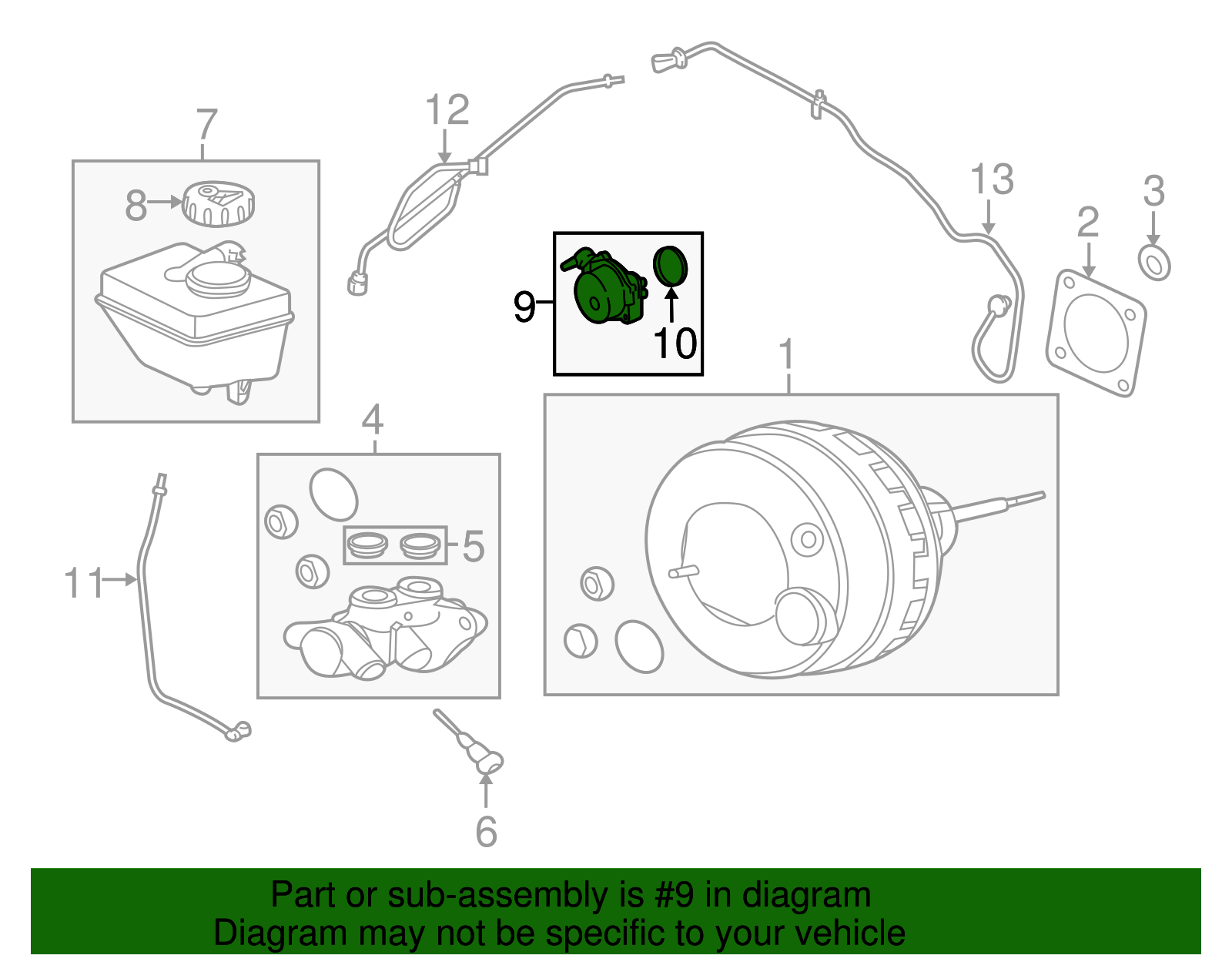 2010-2023 Jaguar Vacuum Pump AJ813786 | Jaguar OEM Parts Online
