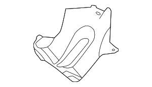 2014-2017 Hyundai Veloster Bumper Splash Shield 86695-2V500 | OEM Parts ...