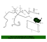 2007-2012 GM Air Conditioning Compressor 19418183 | GMPartsDirect.com