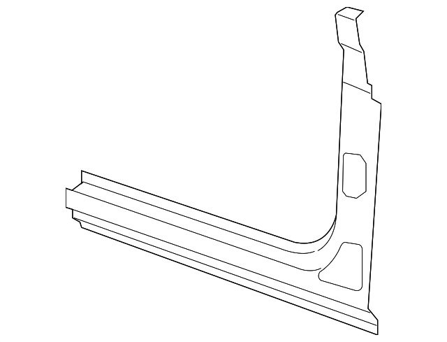 2007-2018 Jeep Front Pillar - Passenger Side (RH) 55397010AE ...
