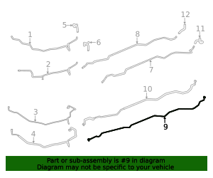 2020-2024 Toyota Highlander AC Tube 88716-0E570 | Toyota Parts Center