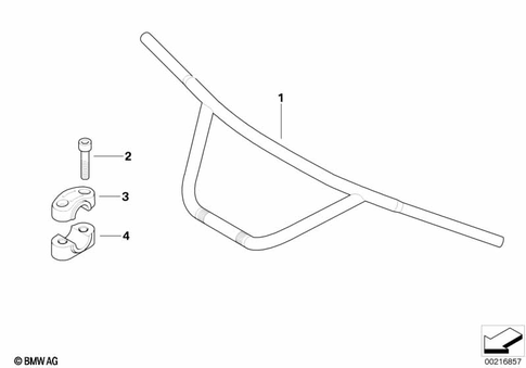 Motorcycle Handlebars for 2000 BMW-Motorrad R 1200 C | BMW Motorrad USA