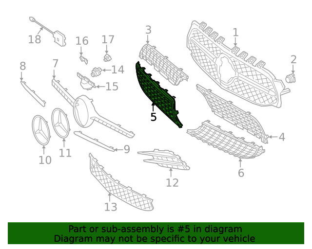 177-888-40-00 - Insert 2019-2022 Mercedes-Benz A 220 | Mercedes-Benz ...