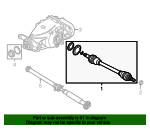 33-20-8-609-838 - Axle Assembly - 2007-2019 BMW | Buy BMW Parts Now