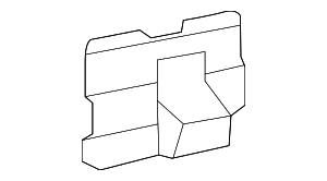 001-991-02-71 - Rocker Panel Molding Clip 2010-2018 Mercedes-Benz ...