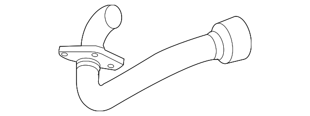 642-140-24-08-64 - Exhaust Pipe 2010-2012 Mercedes-Benz | Mercedes-Benz ...