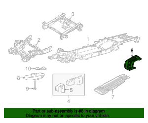 2011-2014 Ford F-150 OEM NEW 2011-2014 Ford F-150 Rear Skid Plate BL3Z ...