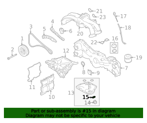 2010-2025 Subaru Drain Plug Gasket 803916010 | OEM Parts Online