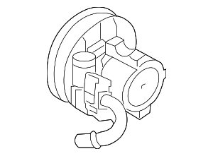 2007-2008 Chevrolet Power Steering Pump 95241308 GM | GMPartsDirect.com