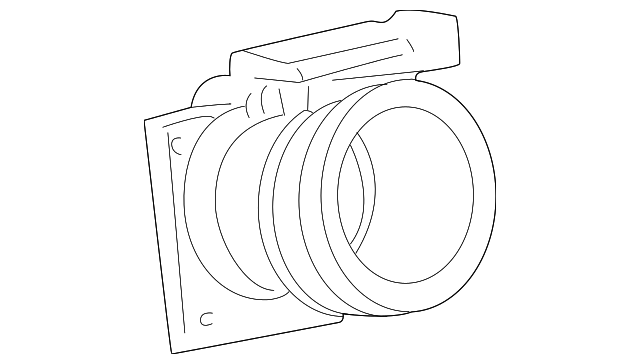 ZZM5-13-210R-0B - 1998-2000 Mazda B4000 - Mass Air Flow Sensor | Mazda ...