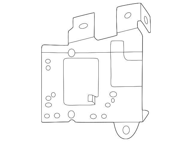 Genuine Blind Spot Radar Bracket for 2022-2024 Hyundai Tucson | Part ...