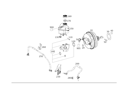 Brake Booster for 2020 Mercedes-Benz S 63 AMG® | Mercedes-Benz USA Parts