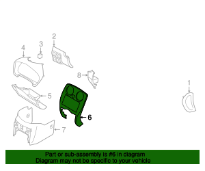 2015-2019 Nissan Versa Note Center Panel 68260-9MB1A | OEM Parts Online