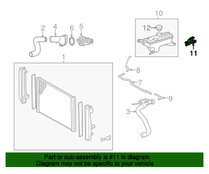 16611-0V010 - Reservoir Mount Bracket 2006-2018 Toyota RAV4 | Ourisman ...