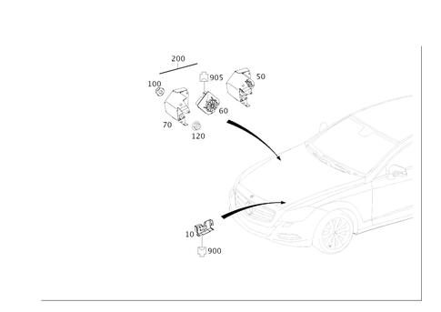 Antitheft Alarm System for 2017 Mercedes-Benz CLS550 | Mercedes-Benz ...