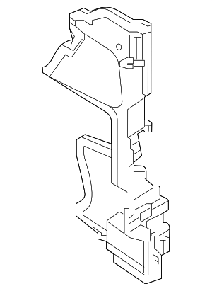2019-2020 Nissan Altima Air Guide - Passenger Side (RH) 21558-6CA0A ...