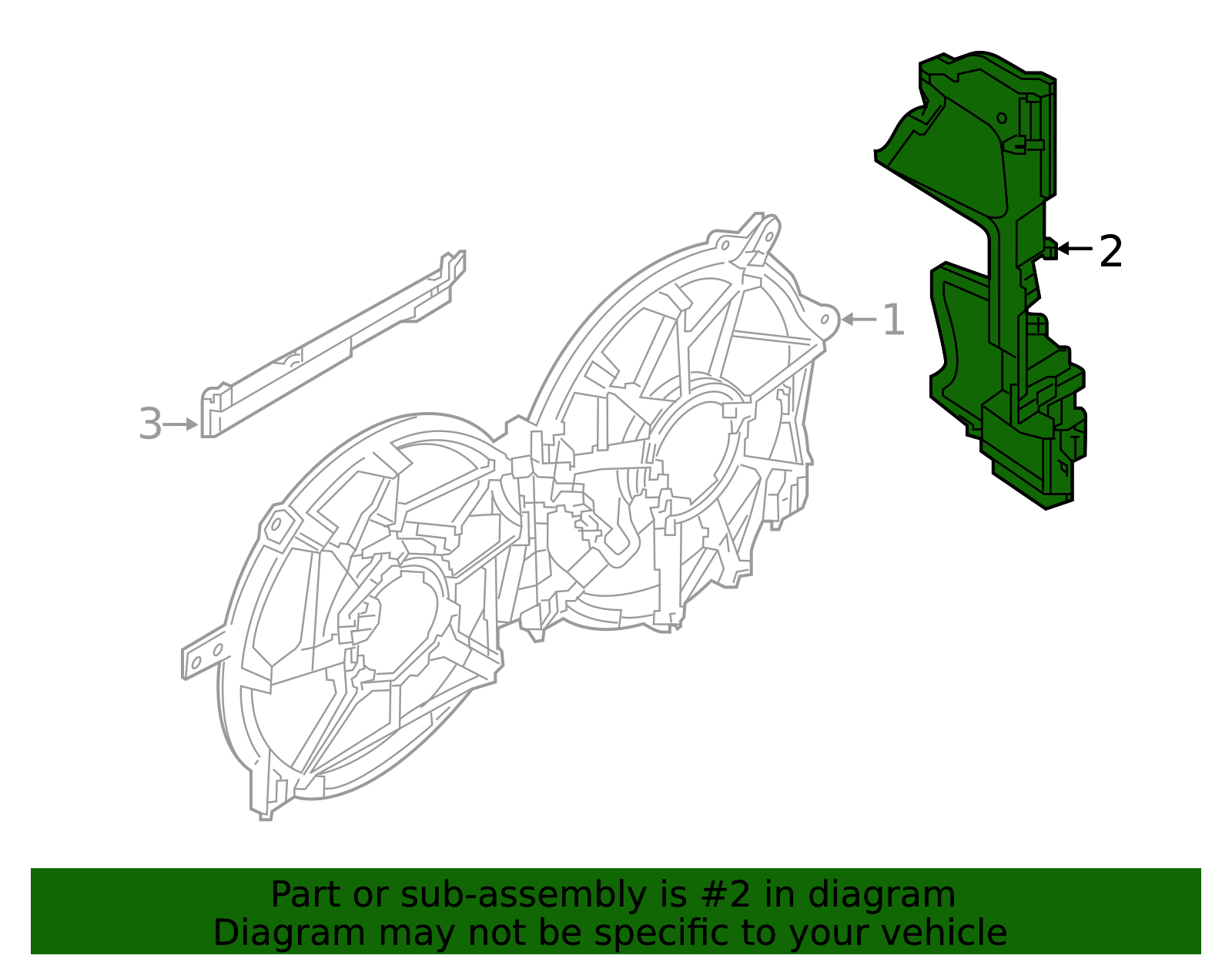 2023-2025 Nissan Altima Air Guide 21558-9HF0A | OEM Parts Online