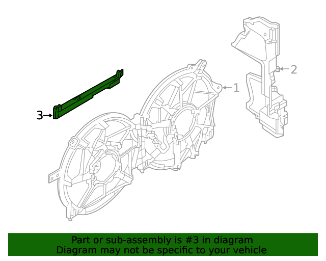 2019-2021 Nissan Altima Upper Guide 21554-6CA0A | OEM Parts Online