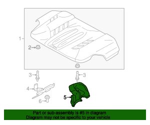 Genuine BMW 13-71-7-847-579 | Mount Bracket | FREE Shipping on Most ...