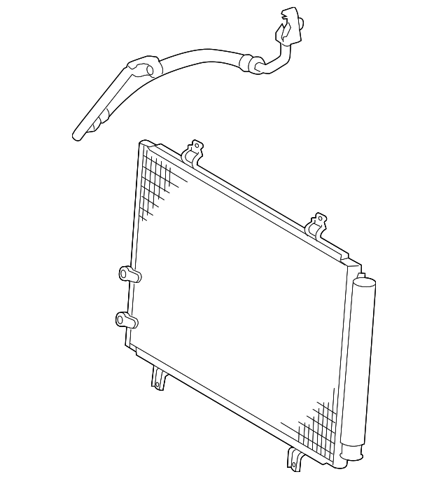 88711-06430 - Discharge Hose - 2012-2017 Toyota Camry | OEM Genuine ...