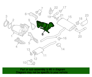 31465132 - Front Pipe - 2018-2020 Volvo | Volvo OEM Parts Direct