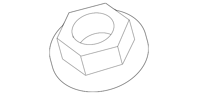 Genuine Toyota Wiper Arm Nut part# 90080-17184 for 2005-2024 Toyota ...