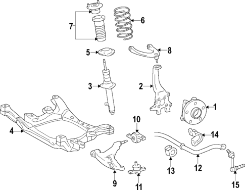 Suspension Components for 2015 Lexus IS250 | Lexus of Pembroke Pines Parts