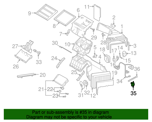 2003-2010 Porsche Cayenne Adjust Motor 955-624-912-01 | OEM Vehicle Parts