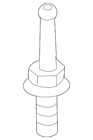 2014-2024 GM Upper Engine Intake Manifold Sight Shield Stud 11609688 ...