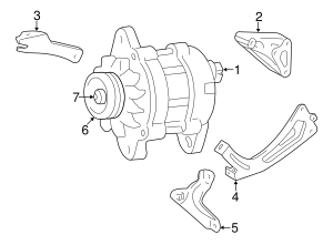 1999-2003 Lexus RX300 Alternator 27060-20140-84 | OEM Parts Online
