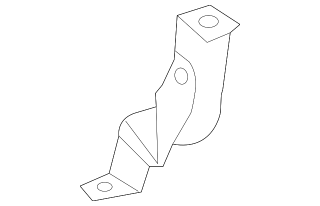 231-628-07-31 - Radiator Bracket 2013-2020 Mercedes-Benz | Mercedes ...