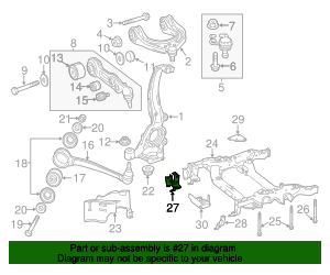 231-628-08-31 - Radiator Mount Bracket 2013-2020 Mercedes-Benz ...