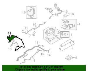 2007-2015 Audi Q7 Air Pipe 7L0-616-719-E | Audi USA Parts