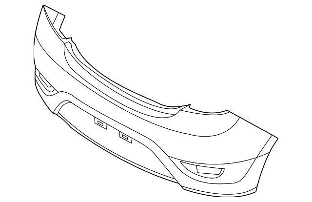 86611-1R200 - Bumper Cover - 2012-2017 Hyundai Accent | World OEM Parts ...