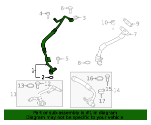 11427934654 - 2016-2024 BMW Oil Feed Tube (11-42-7-934-654) | BMW of ...