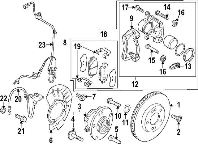 58940-AT000 - ABS Sensor 2023-2024 Kia | Kia.Parts Store