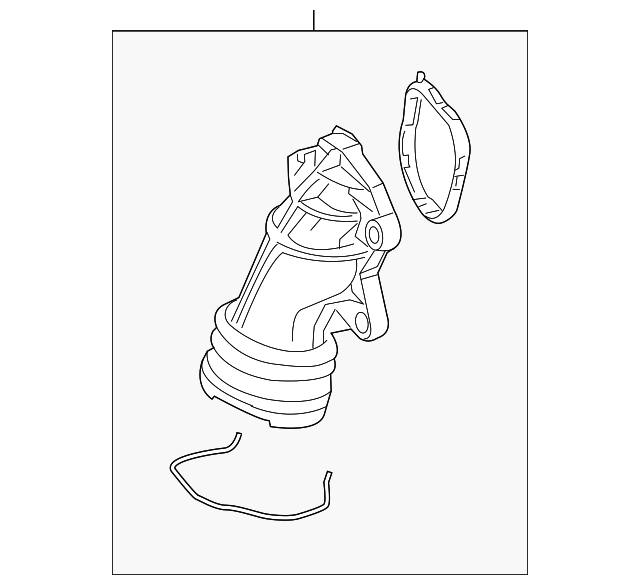 276-200-01-56 - Water Inlet - 2012-2018 Mercedes-Benz | World Mercedes ...